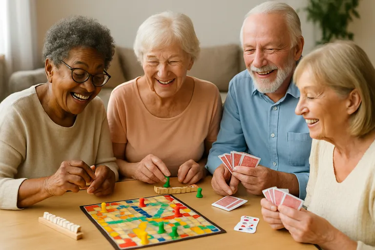 Samen spelen, samen stralen: spelletjes die ouderen verbinden en het ...
